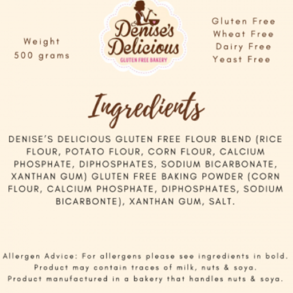 Denise’s Delicious Gluten Free Savoury Pastry Mix | Ireland & UK Delivery