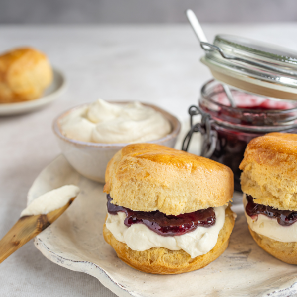 Individually Wrapped Gluten Free Plain Scones (Pack of 3) | Ireland ...